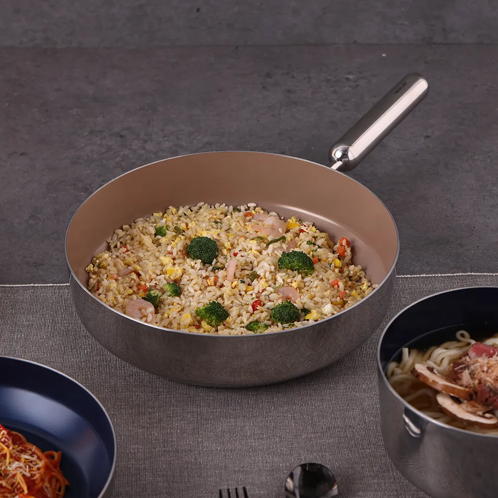 네오플램 엣지 인덕션 IH 스텐 궁중팬(웍) 28cm (택1) - 감도 깊은 취향 셀렉트샵 29CM