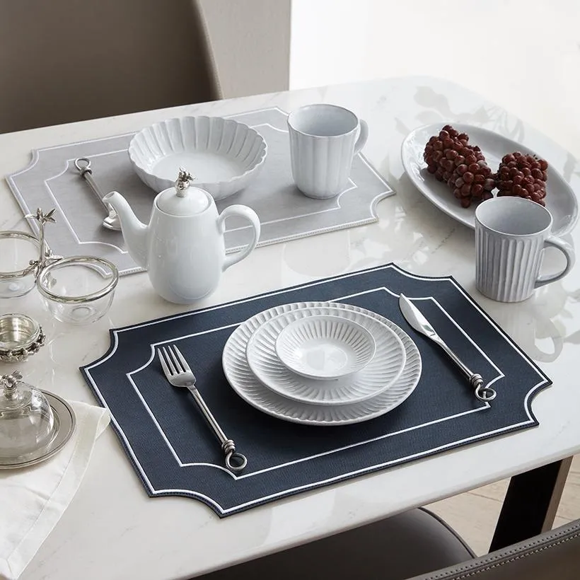 베르 옥타곤 자수테이블매트 (컬러 택1) 2P - 감도 깊은 취향 셀렉트샵 29CM