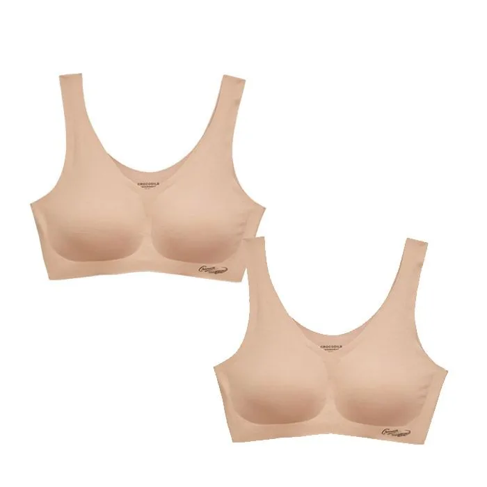 감탄브라 프리미엄 모달스킨 일체형 V넥 브라 2PACK - 감도 깊은 취향 셀렉트샵 29CM