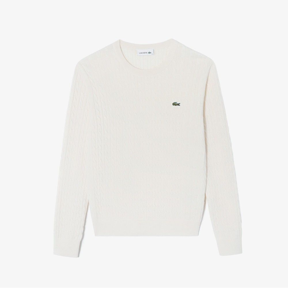 여성 케이블 크루넥 스웨터 AF073E-54N XFJ - 감도 깊은 취향 셀렉트샵 29CM