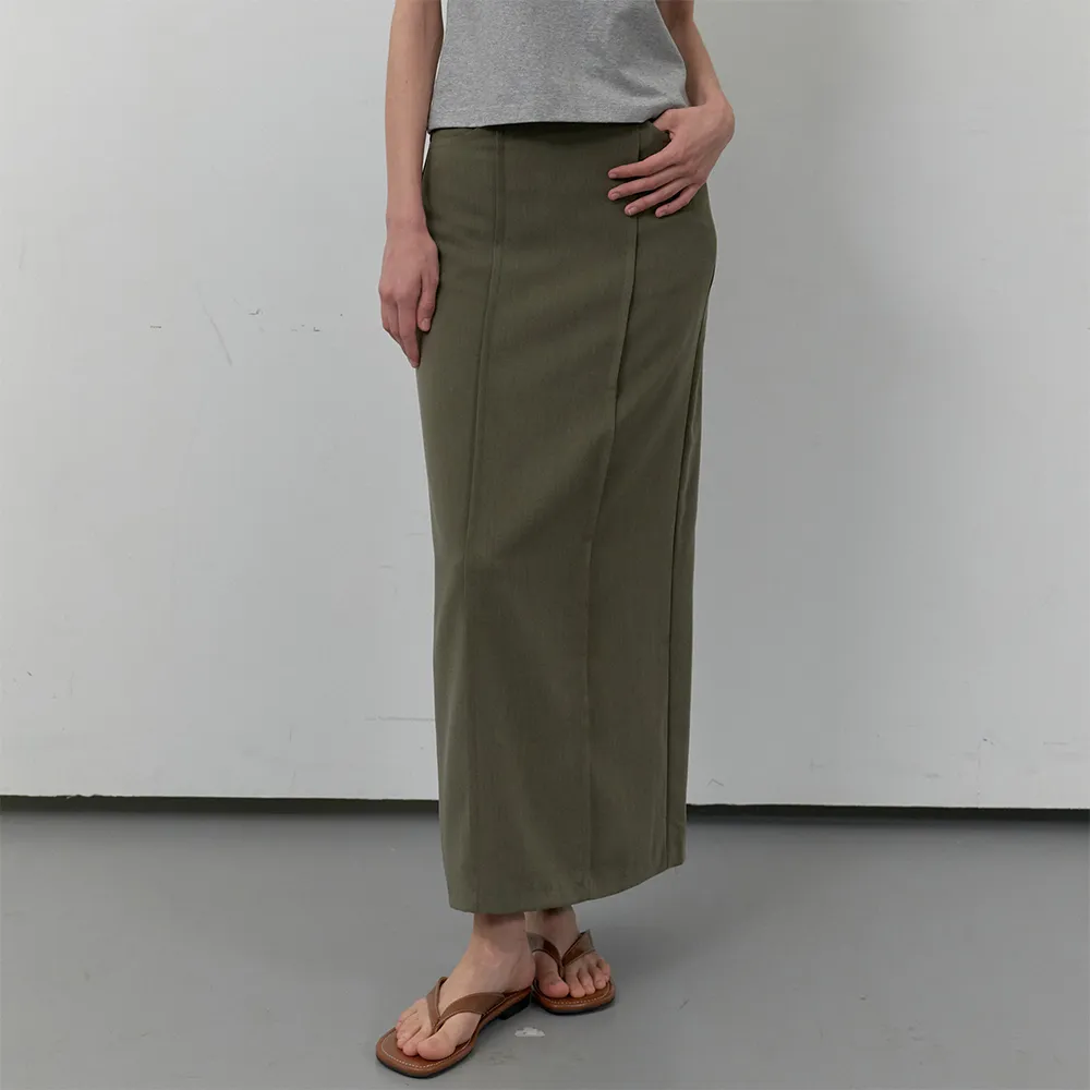 Nuel H-line skirt khaki - 감도 깊은 취향 셀렉트샵 29CM