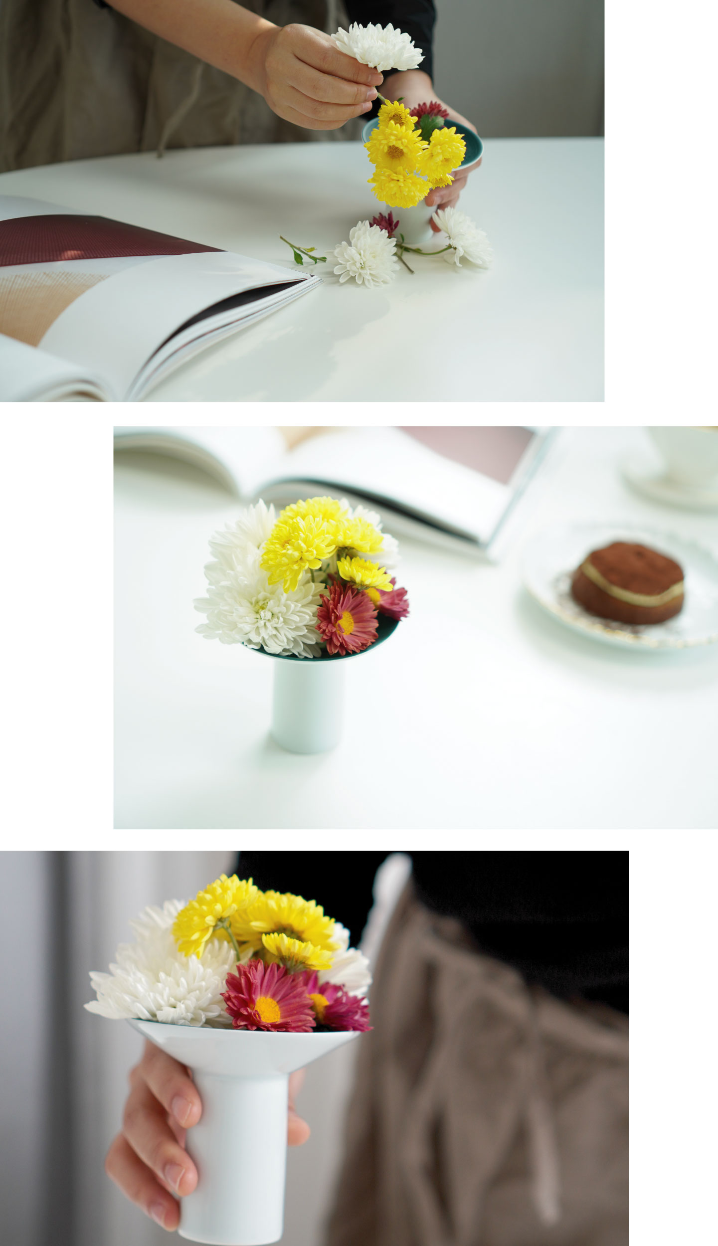 [세븐비 도자기] 태학산 화병(3size/2color) - 감도 깊은 취향 셀렉트샵 29CM