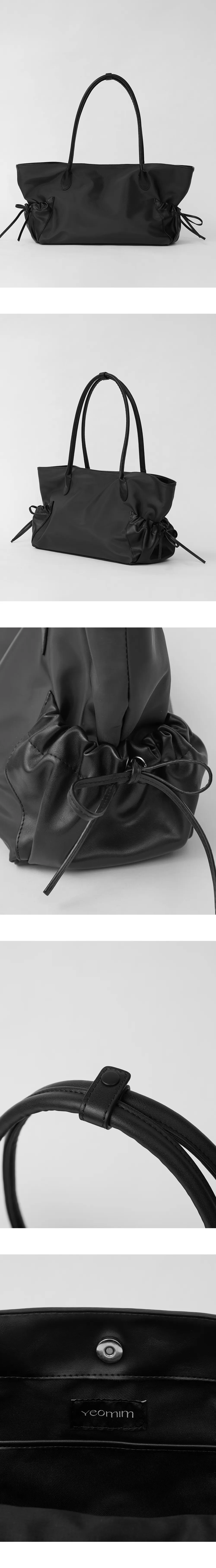 pocket boat bag (nylon black) - 감도 깊은 취향 셀렉트샵 29CM