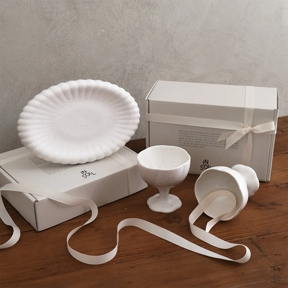 [선물포장]블루밍 디저트볼2P&양면접시 1P 선물세트 - 감도 깊은 취향 셀렉트샵 29CM