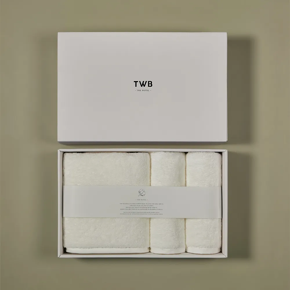[기프트박스]THE HOTEL SET - BATH 1P, FACE 2P (SUPIMA) - 감도 깊은 취향 셀렉트샵 29CM