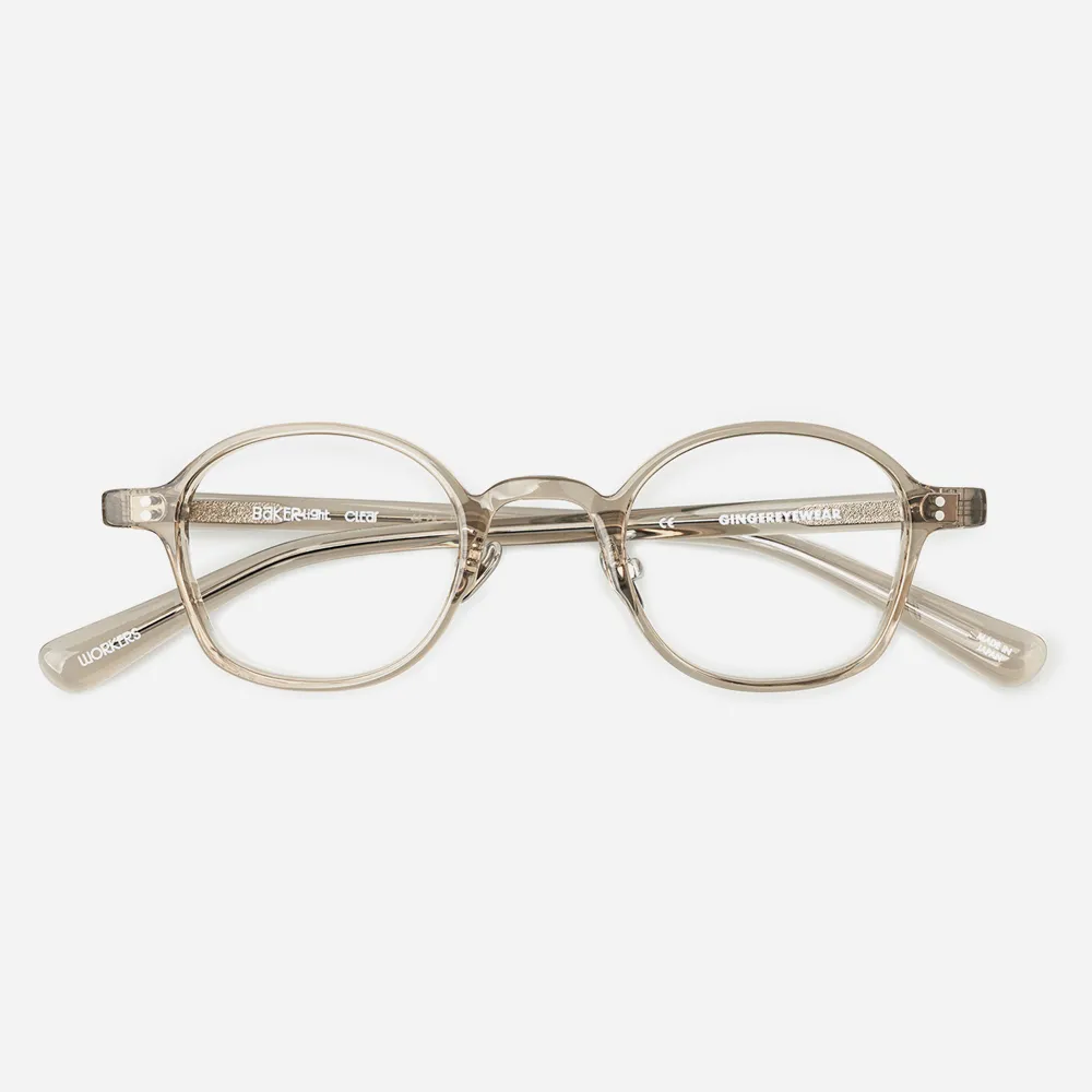 [진저아이웨어] WORKERS BOLD 2 BAKER light 베이커라이트 col 3 - 감도 깊은 취향 셀렉트샵 29CM