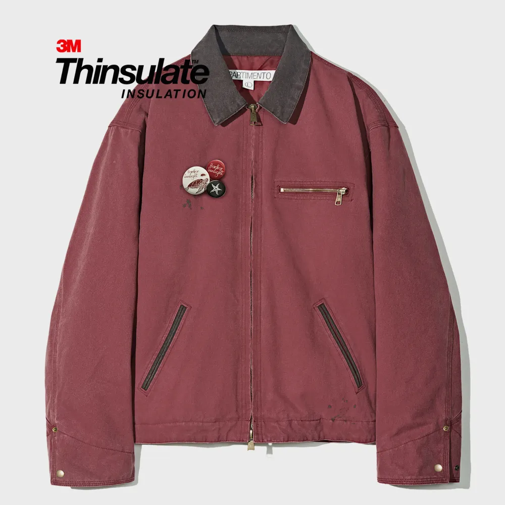 3M Thinsulate VTG Washed Work Jacket Red - 감도 깊은 취향 셀렉트샵 29CM