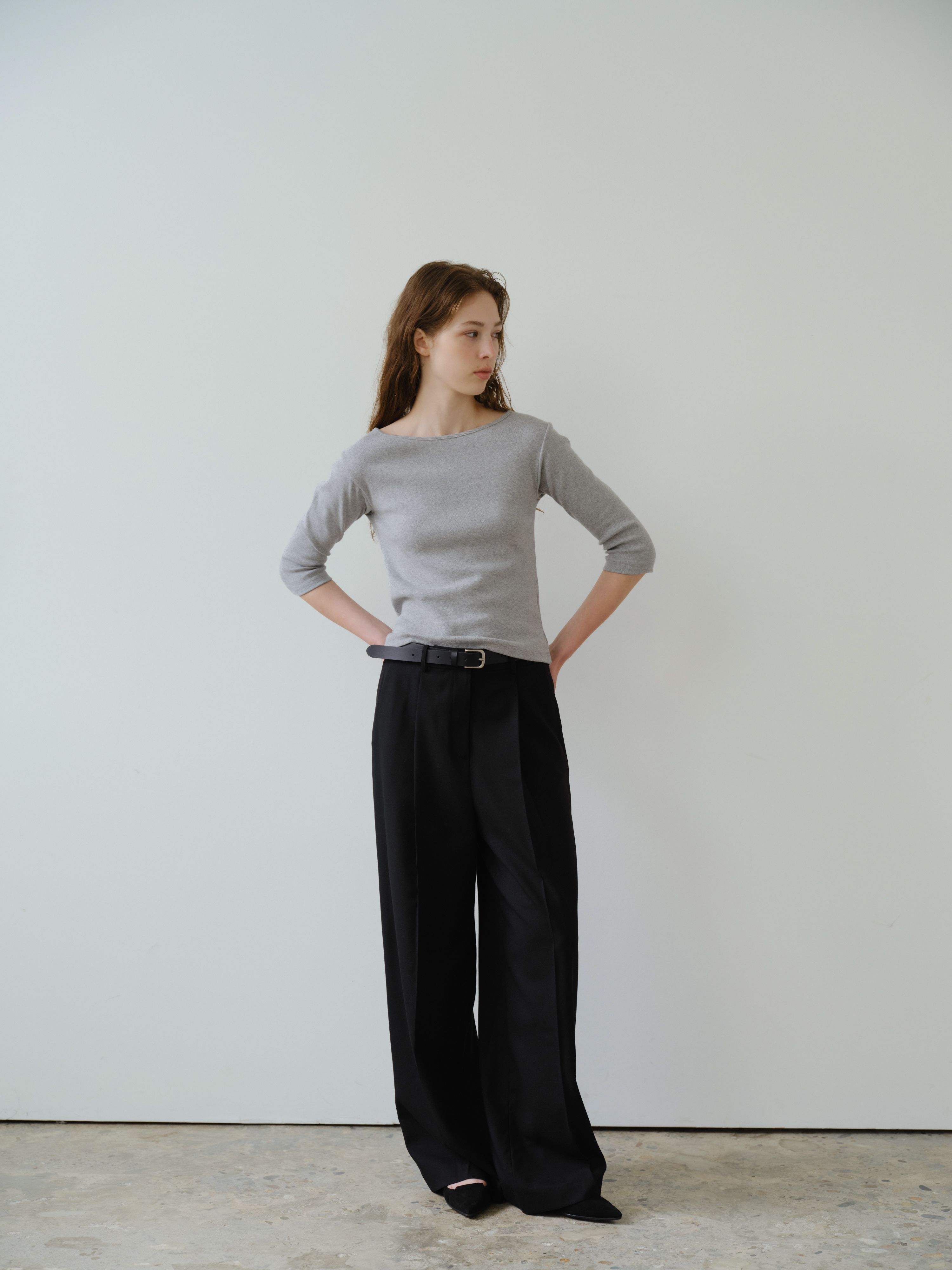 [41th] Essential Boat Neck Tee_4 Colors - 감도 깊은 취향 셀렉트샵 29CM