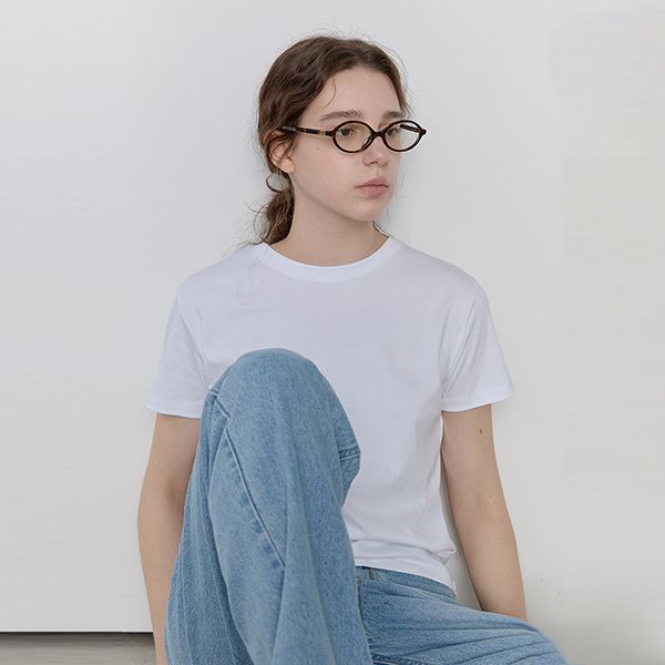 Logo Basic T-Shirt - White - 감도 깊은 취향 셀렉트샵 29CM