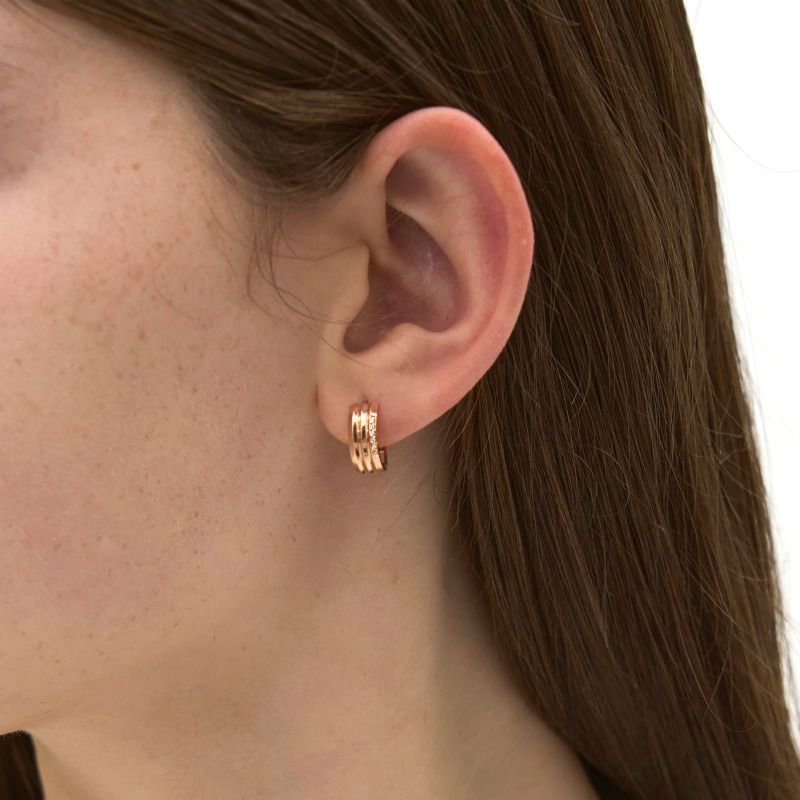 14K 18K 톱니 링 원터치 귀걸이 - 감도 깊은 취향 셀렉트샵 29CM