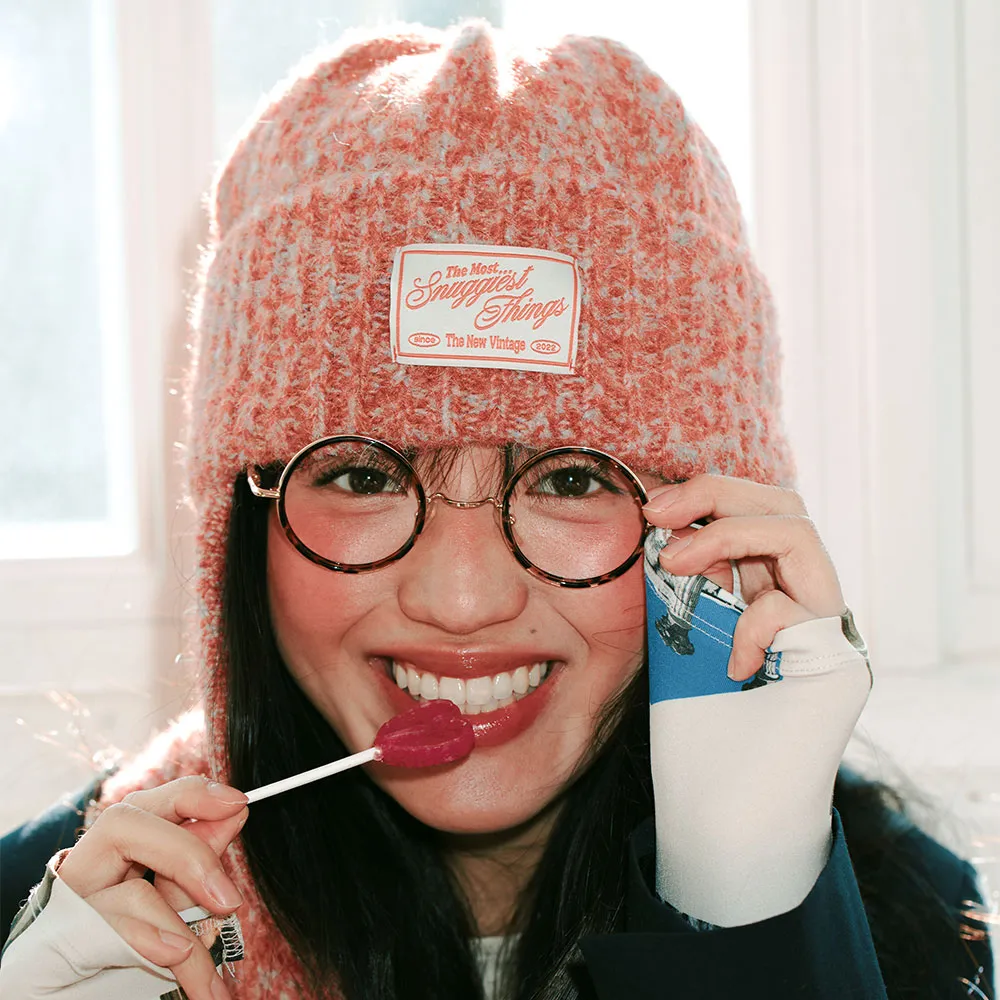 Knit Trooper Beanie [Burnt Tangerine] - 감도 깊은 취향 셀렉트샵 29CM