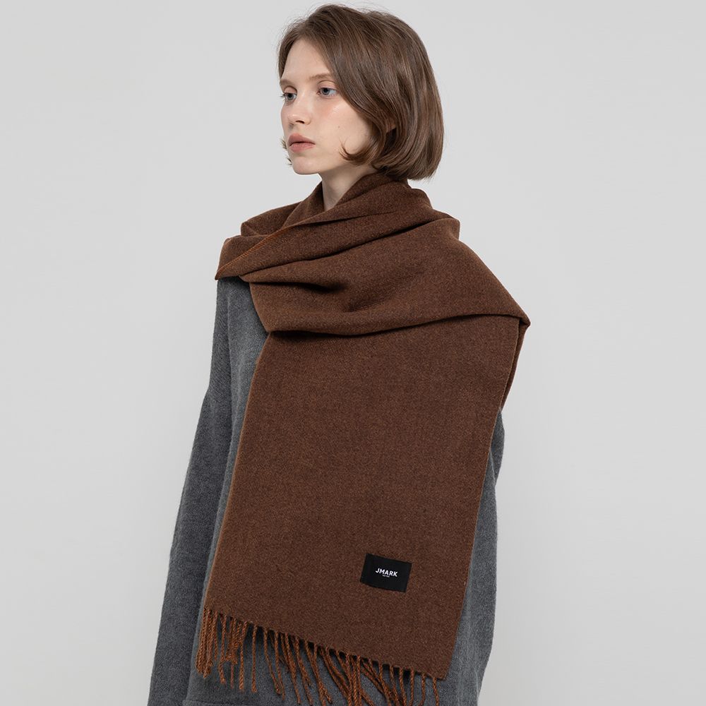 Wool long muffler (Brown) - 감도 깊은 취향 셀렉트샵 29CM