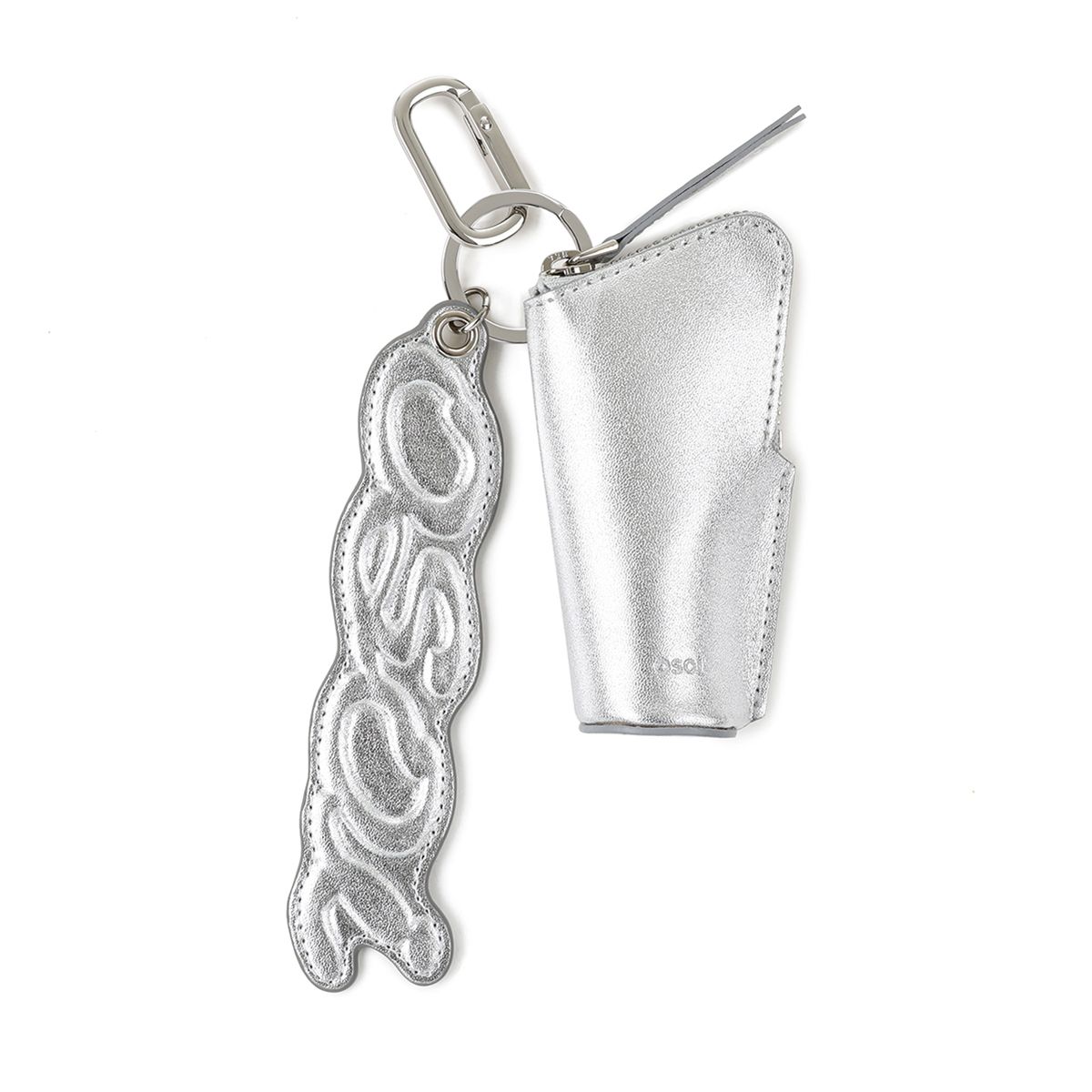 LIP POUCH KEY RING [SILVER] - 감도 깊은 취향 셀렉트샵 29CM