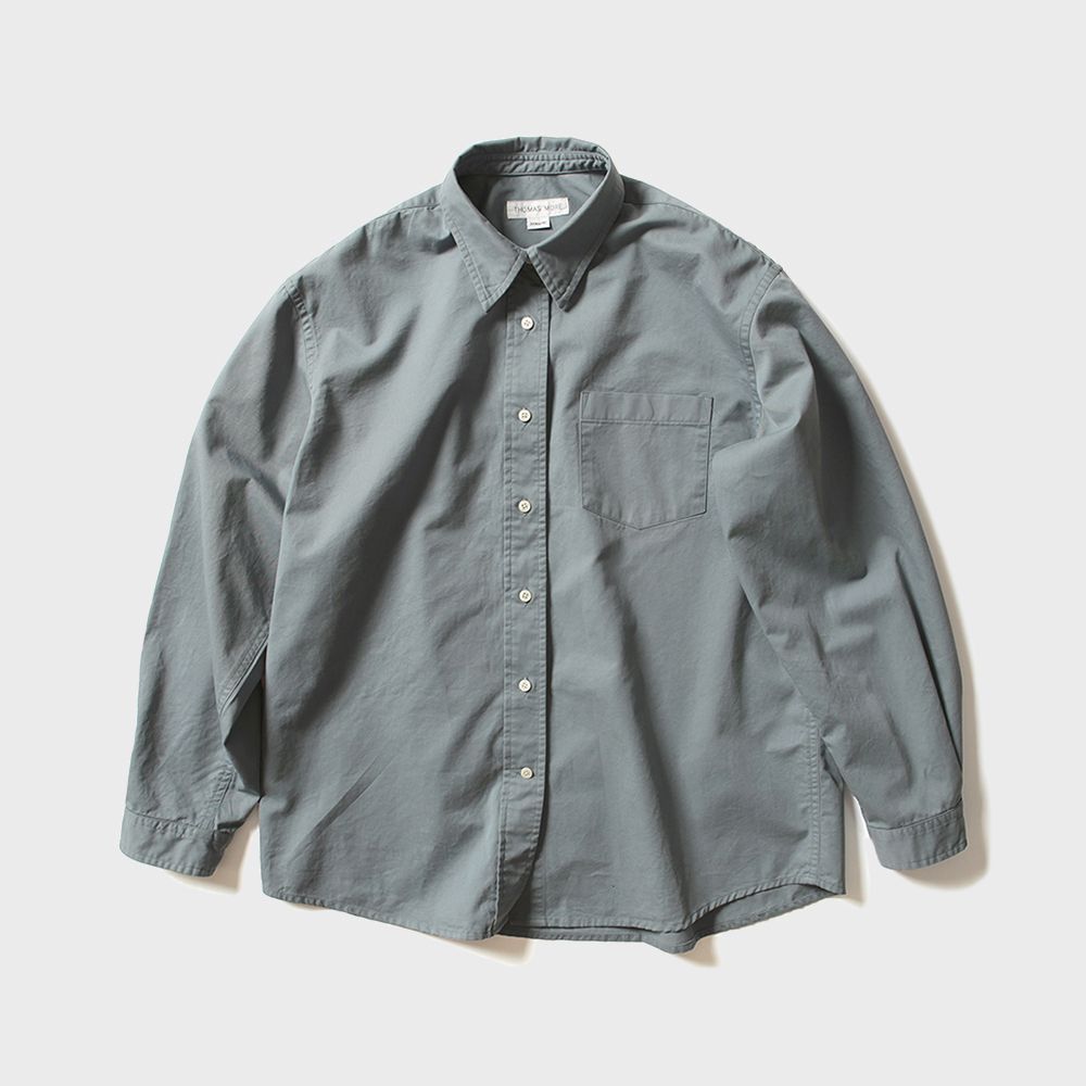 TF5-SH11 페이디드 셔츠-스톤그린 - 감도 깊은 취향 셀렉트샵 29CM