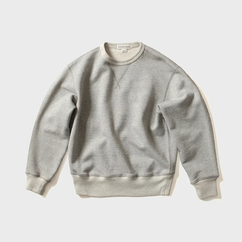 TE3-TS06 앳우드 스웻 라운드-그레이 - 감도 깊은 취향 셀렉트샵 29CM