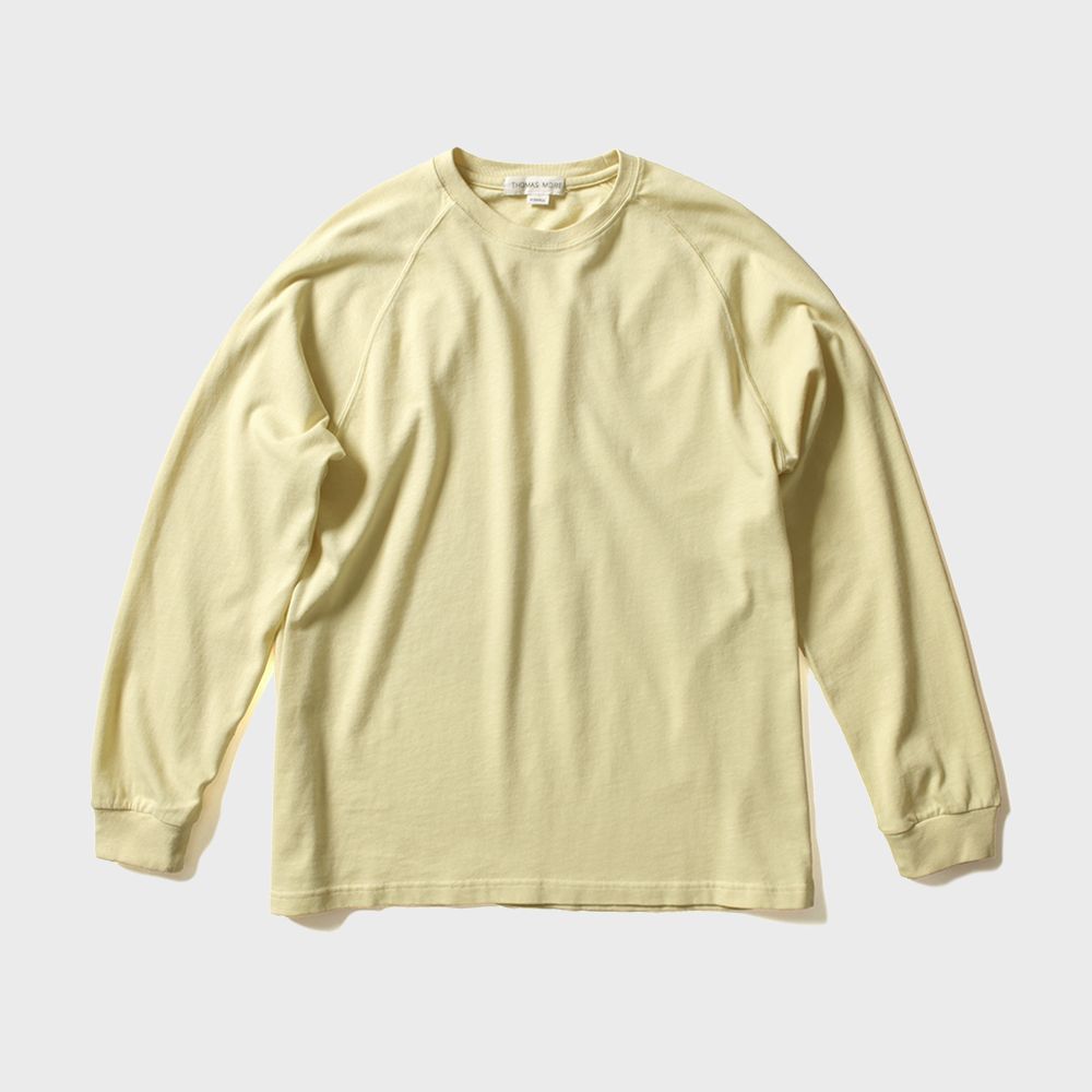 TE3-TS05 래글런 슬리브-멜로우옐로우 - 감도 깊은 취향 셀렉트샵 29CM