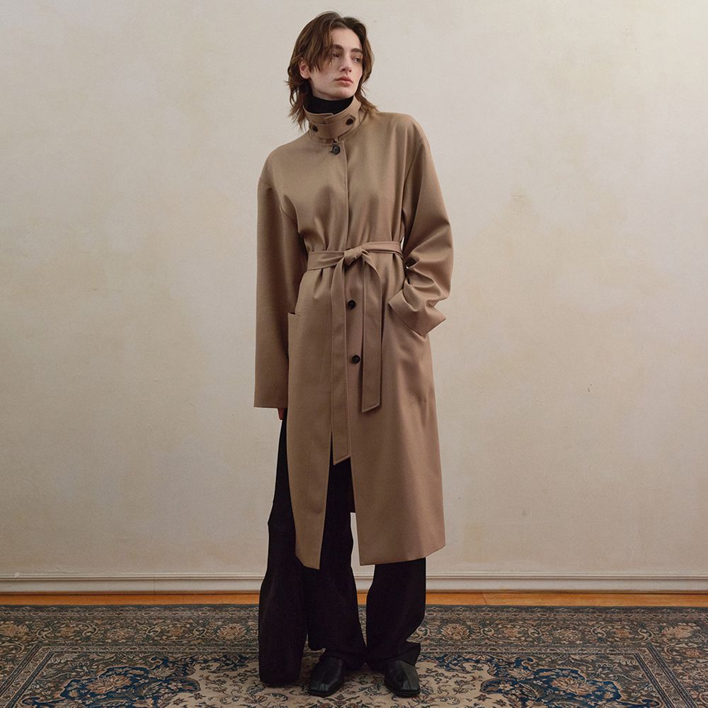 Belted Mac Trench Coat (beige) - 감도 깊은 취향 셀렉트샵 29CM