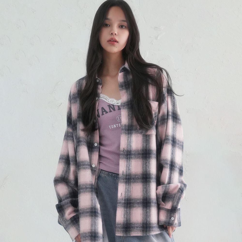 Peter Check Shirt PINK - 감도 깊은 취향 셀렉트샵 29CM