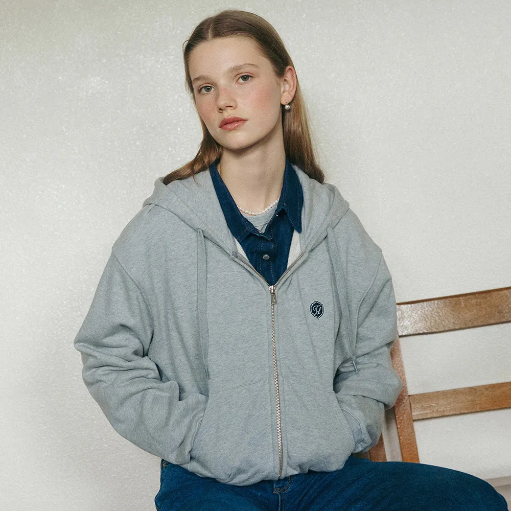 ESSENTIAL ZIP-UP HOODIE MEL GREY - 감도 깊은 취향 셀렉트샵 29CM