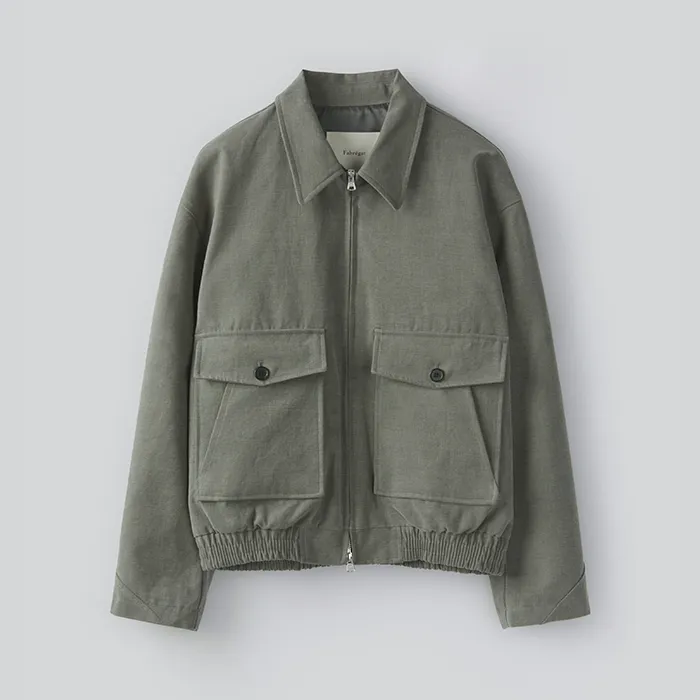 Bokashi Blouson Jacket (Sage Khaki) - 감도 깊은 취향 셀렉트샵 29CM