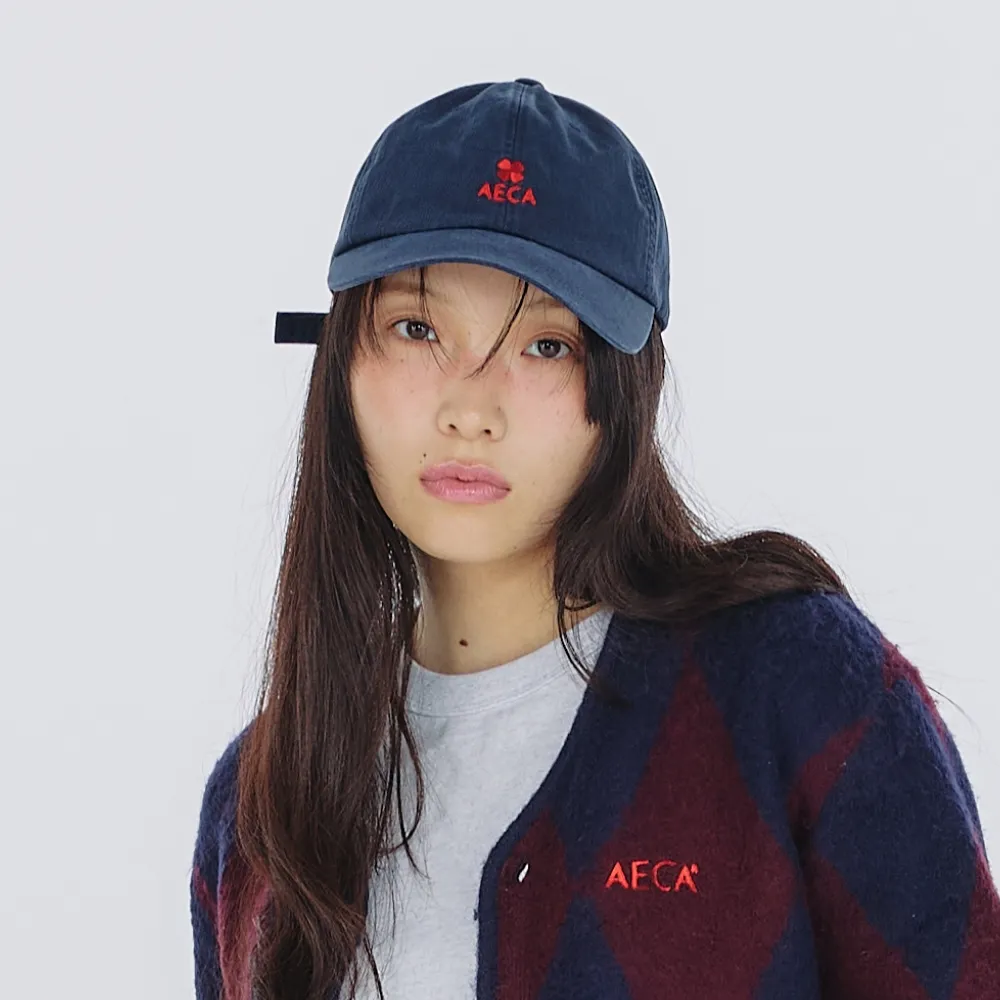 AECA CLOVER LOGO CAP-NAVY - 감도 깊은 취향 셀렉트샵 29CM