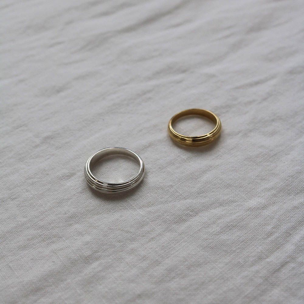 LAYERD DOME RING (THIN.ver) - 감도 깊은 취향 셀렉트샵 29CM