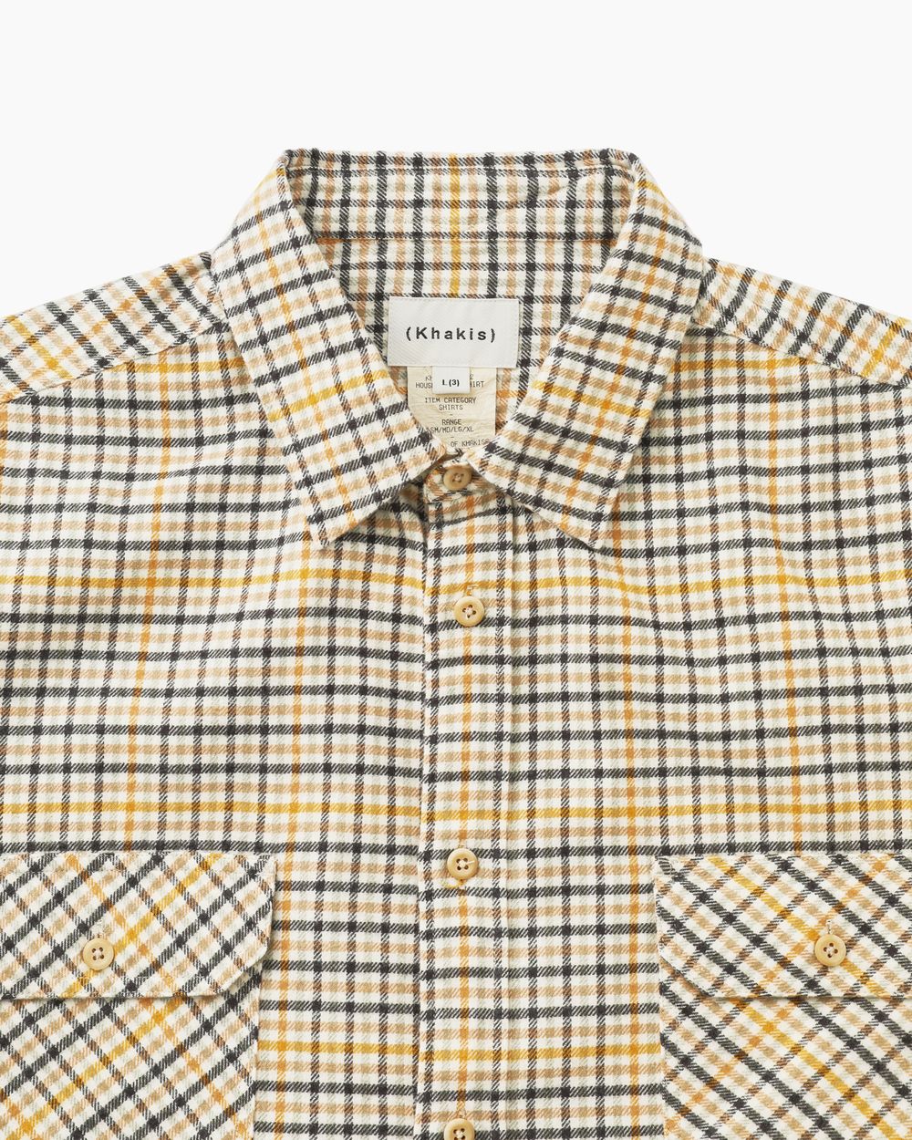House Check Shirt Ivory - 감도 깊은 취향 셀렉트샵 29CM