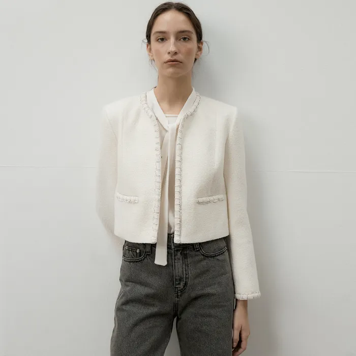 TRIMMING TWEED JK_2COLOR - 감도 깊은 취향 셀렉트샵 29CM