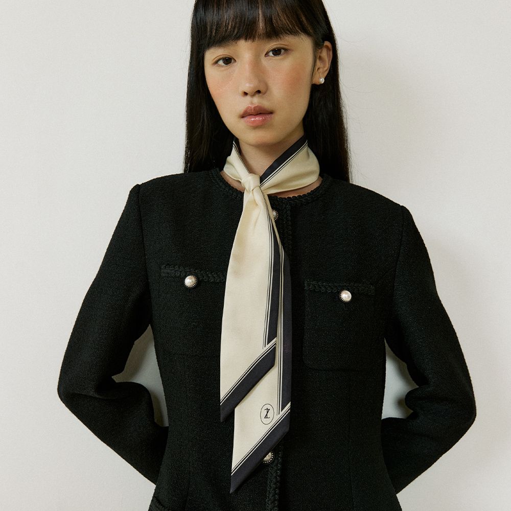 Lucir zu Silk Twillies Scarf (ivory) - 감도 깊은 취향 셀렉트샵 29CM