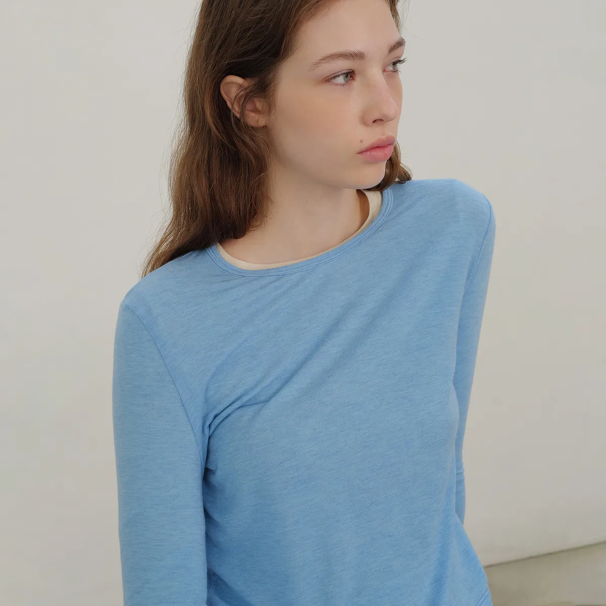Essential tencel tee (blue) - 감도 깊은 취향 셀렉트샵 29CM