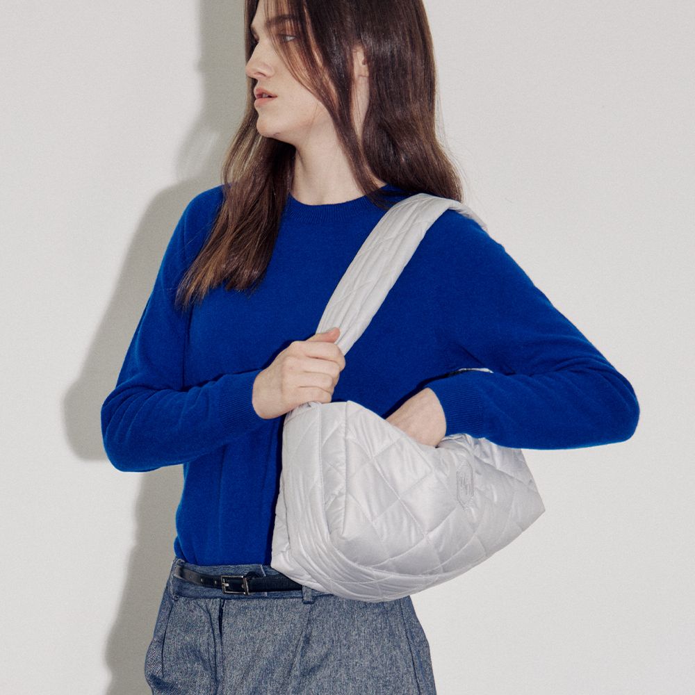 HAZIN PADDING BAG silvergrey 하진 패딩백 실버그레이 - 감도 깊은 취향 셀렉트샵 29CM