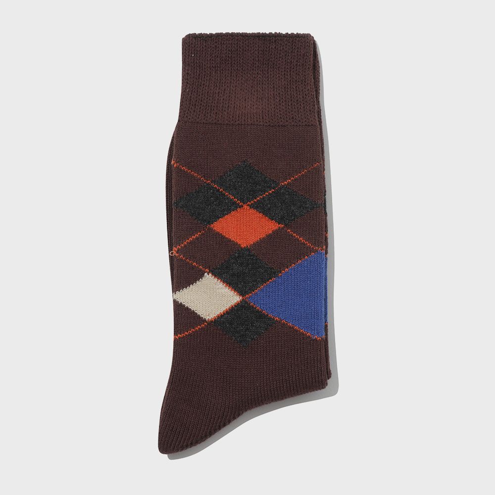 wool argyle pattern socks _CALAX24519BRX - 감도 깊은 취향 셀렉트샵 29CM