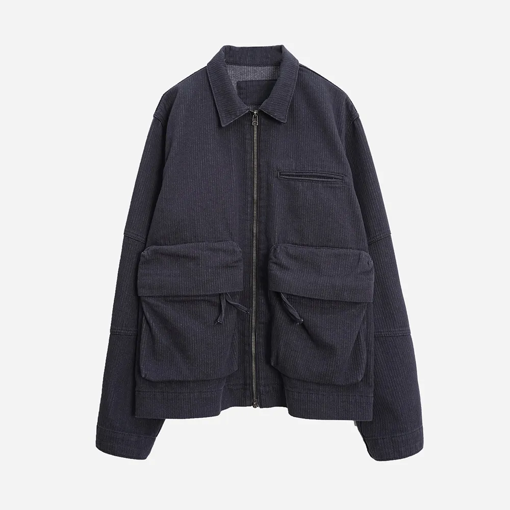 WORK BALANCE DENIM JACKET (WASHED NAVY) - 감도 깊은 취향 셀렉트샵 29CM