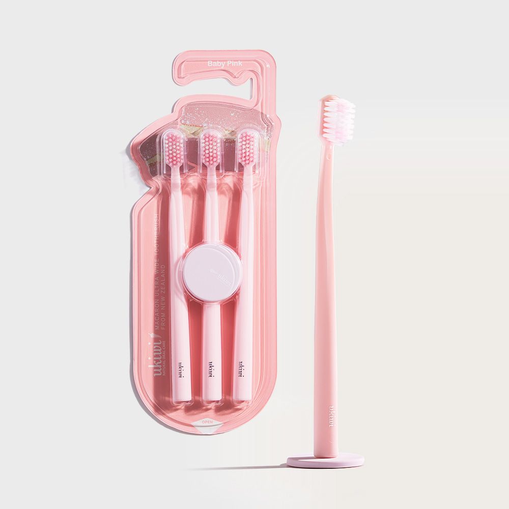 마그네틱 항균 칫솔 3pcs 세트 베이비핑크 Baby Pink - 감도 깊은 취향 셀렉트샵 29CM