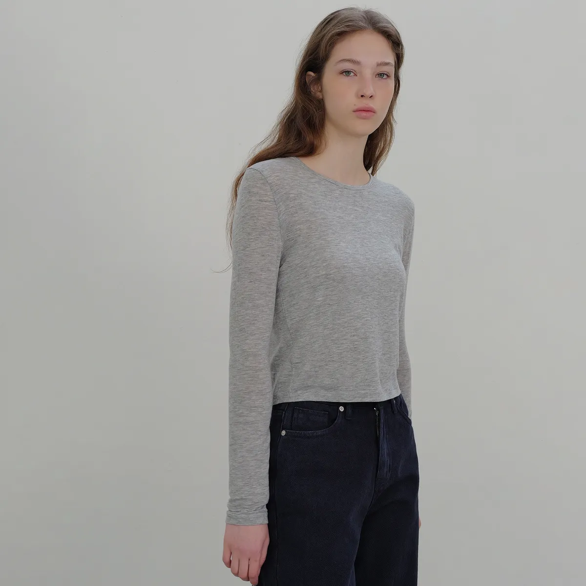 Essential tencel tee (gray) - 감도 깊은 취향 셀렉트샵 29CM