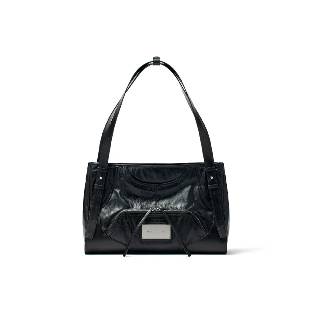 TWO WAY STRAP SQUARE BAG IN BLACK - 감도 깊은 취향 셀렉트샵 29CM