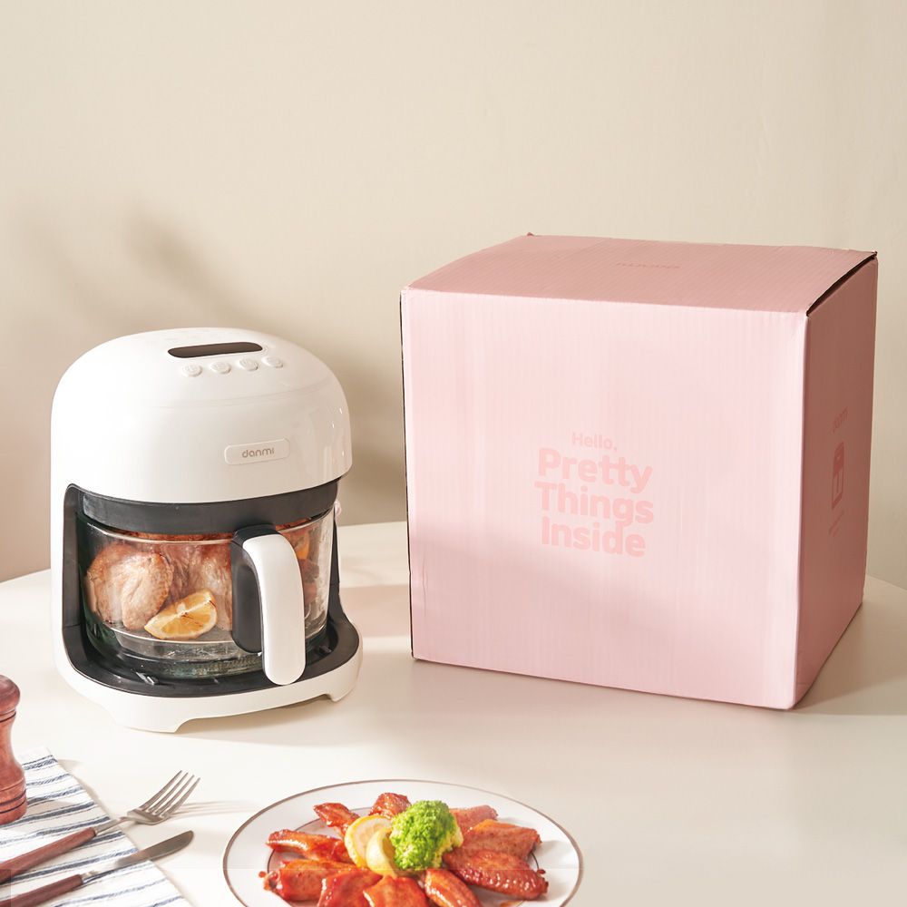 단미 글라스 쿠킹 유리 바스켓 미니 에어프라이어 3.5L DA-AF03 - 감도 깊은 취향 셀렉트샵 29CM