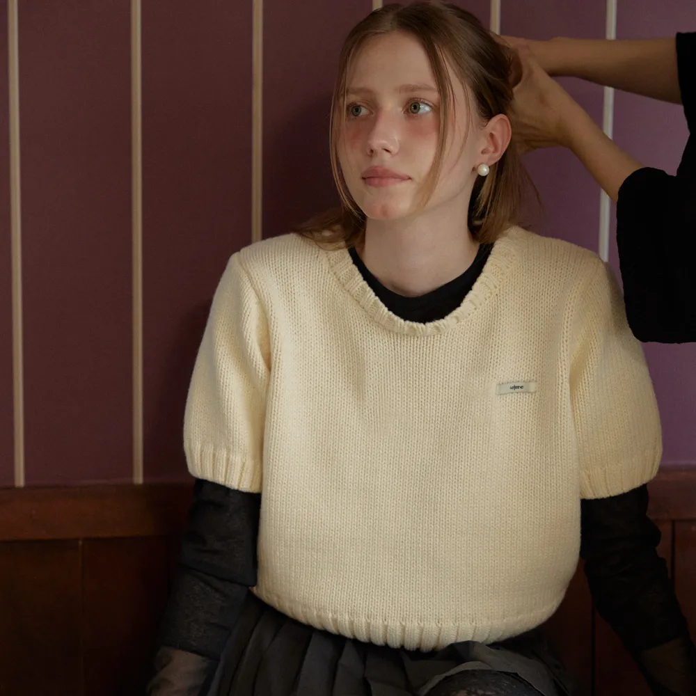 LR HALF KNIT_IVORY - 감도 깊은 취향 셀렉트샵 29CM