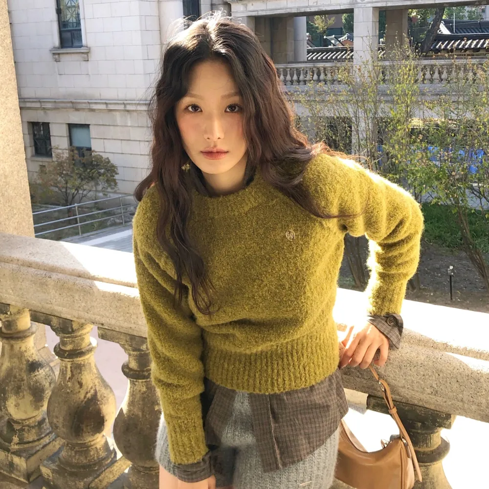 리사이클 부클 크롭 벨 풀오버_2COLOR - 감도 깊은 취향 셀렉트샵 29CM