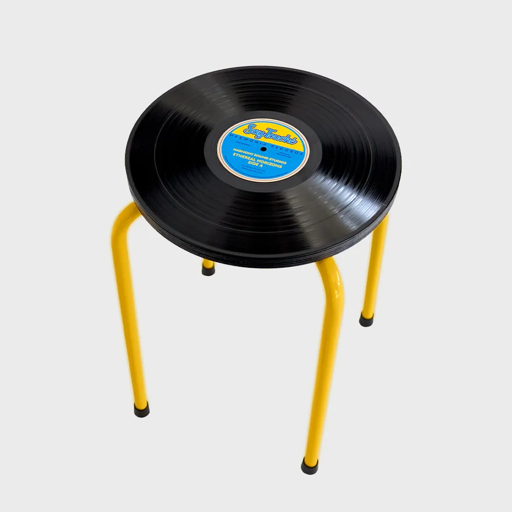Vinyl Stool Yellow 바이닐 스툴 옐로우 - 감도 깊은 취향 셀렉트샵 29CM