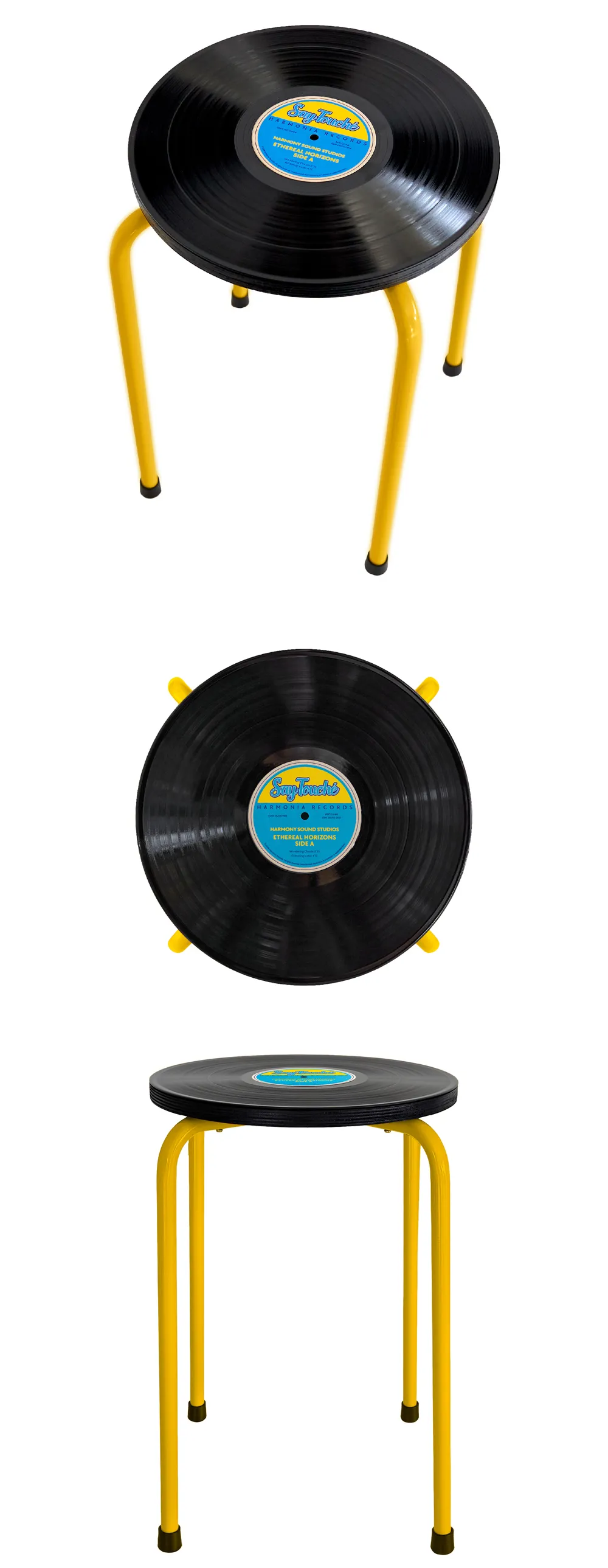 Vinyl Stool Yellow 바이닐 스툴 옐로우 - 감도 깊은 취향 셀렉트샵 29CM