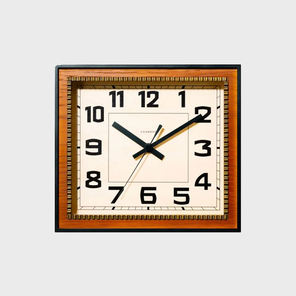 Brass Rectangle Clock - 감도 깊은 취향 셀렉트샵 29CM