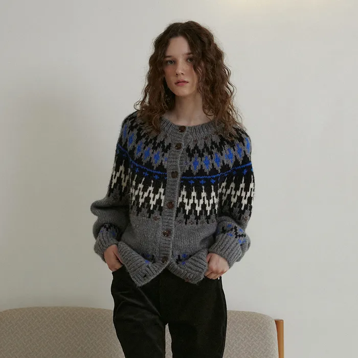 [29CM 단독] Zigzag Nordic Alpaca Cardigan (2COL) - 감도 깊은 취향 셀렉트샵 29CM
