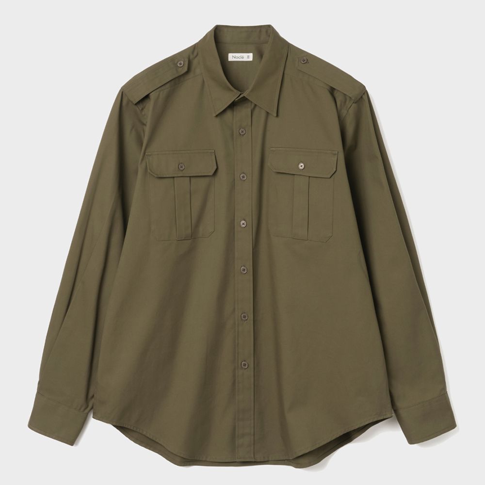 Wesley Strap Shirts Khaki - 감도 깊은 취향 셀렉트샵 29CM