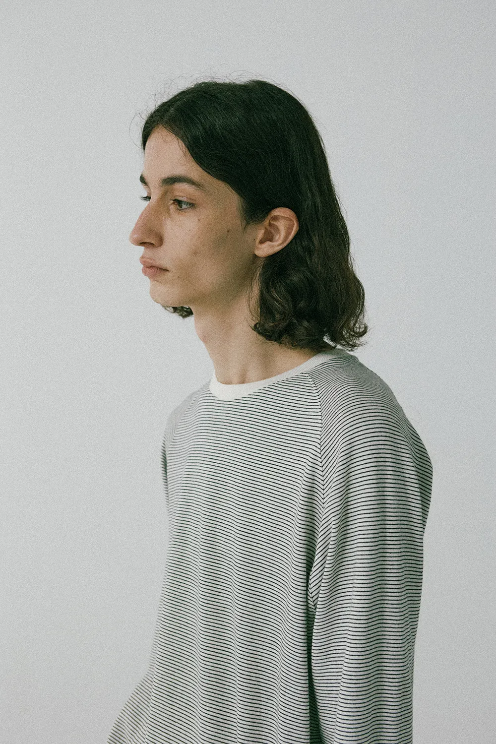 TF5-TS01 래글런 스트라이프 슬리브-아이보리 - 감도 깊은 취향 셀렉트샵 29CM