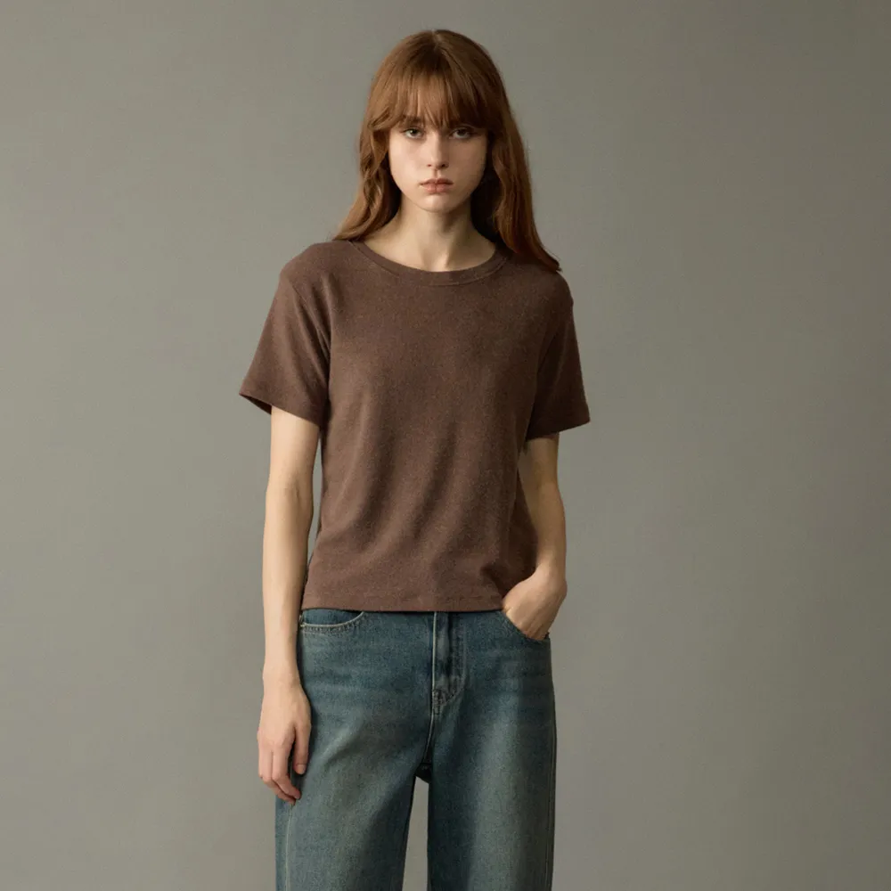 Message angora Tee (Brown) - 감도 깊은 취향 셀렉트샵 29CM