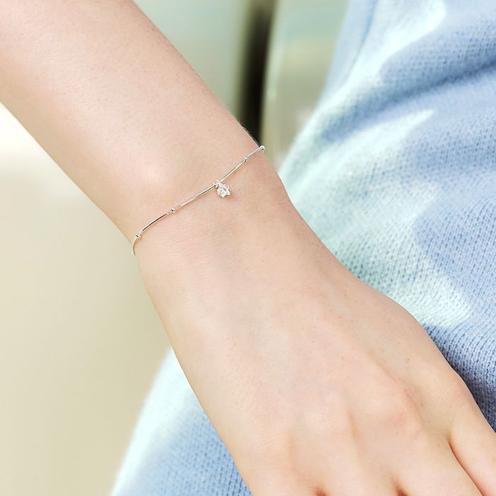[silver925] starring cubic bracelet - 감도 깊은 취향 셀렉트샵 29CM