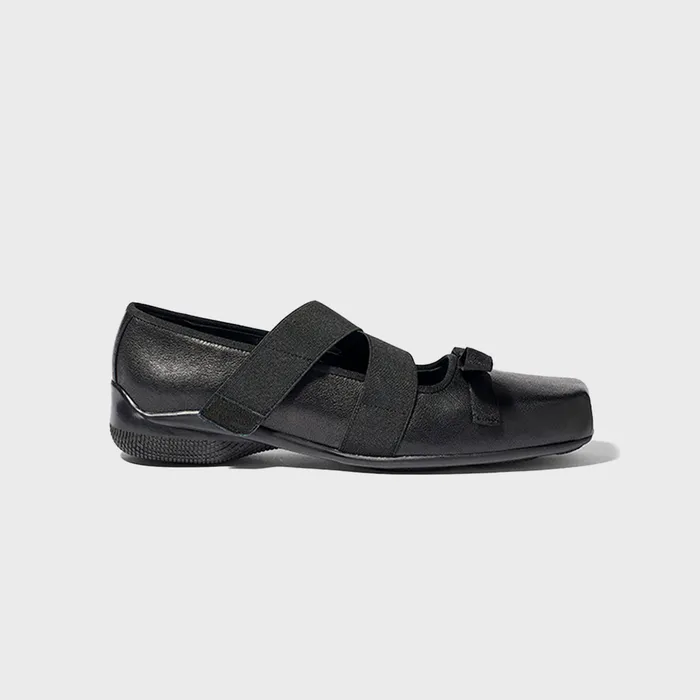 CROSS BAND BALLET FLATS, BLACK - 감도 깊은 취향 셀렉트샵 29CM