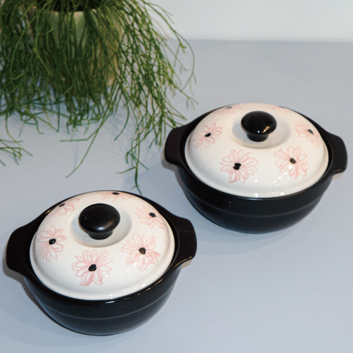 vintage flower ttukbaegi pot(2sizes,color) - 감도 깊은 취향 셀렉트샵 29CM