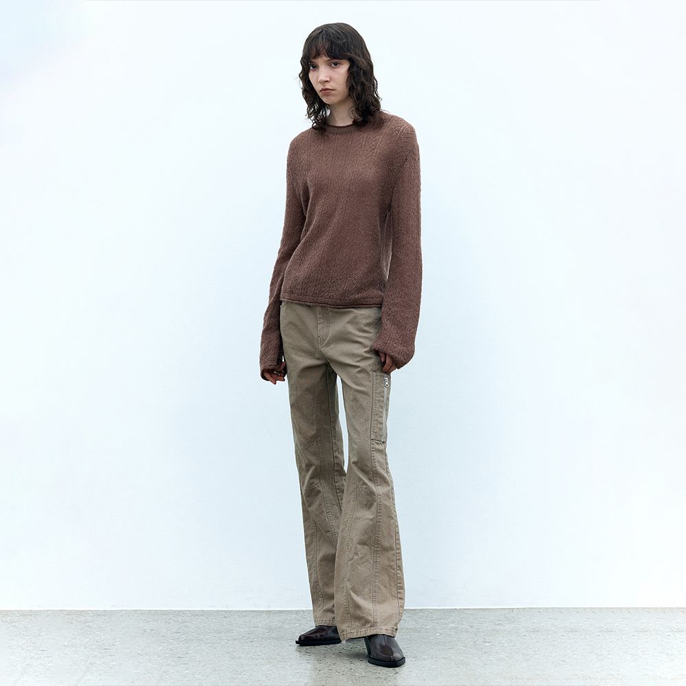 워시드 부츠컷 팬츠 ASH BEIGE - 감도 깊은 취향 셀렉트샵 29CM